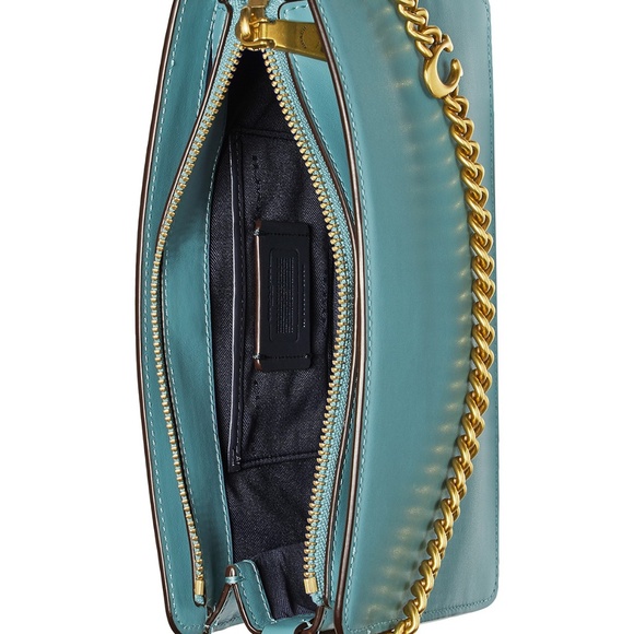 Coach | Bags | Coach Refined Calf Leather Signature Chain | Poshmark